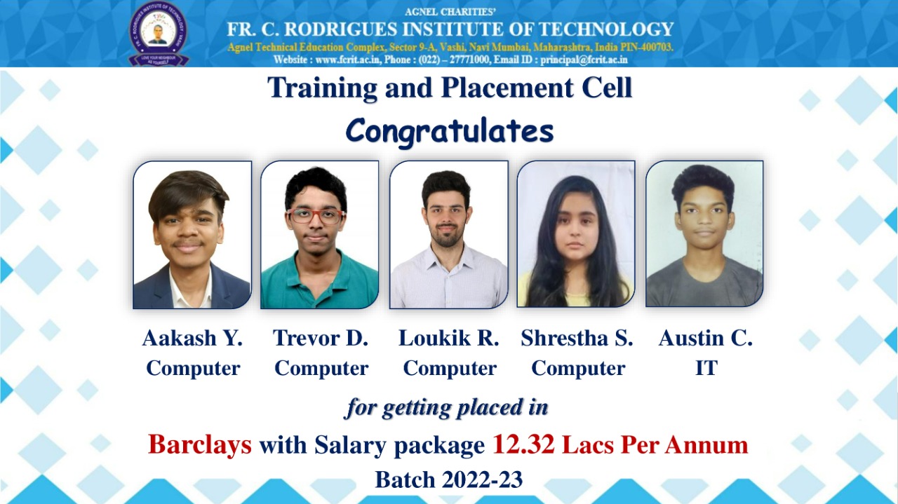 Fr. C. Rodrigues Institute of Technology.