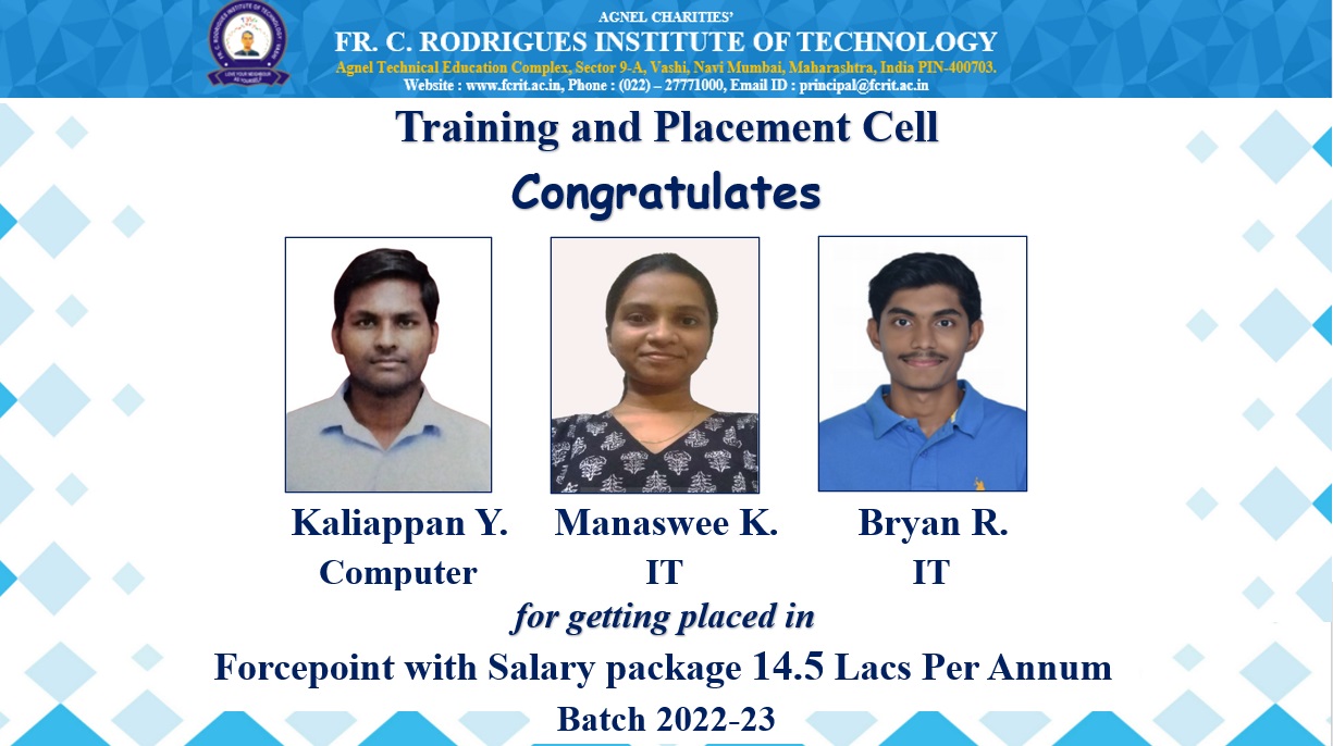 Fr. C. Rodrigues Institute of Technology.